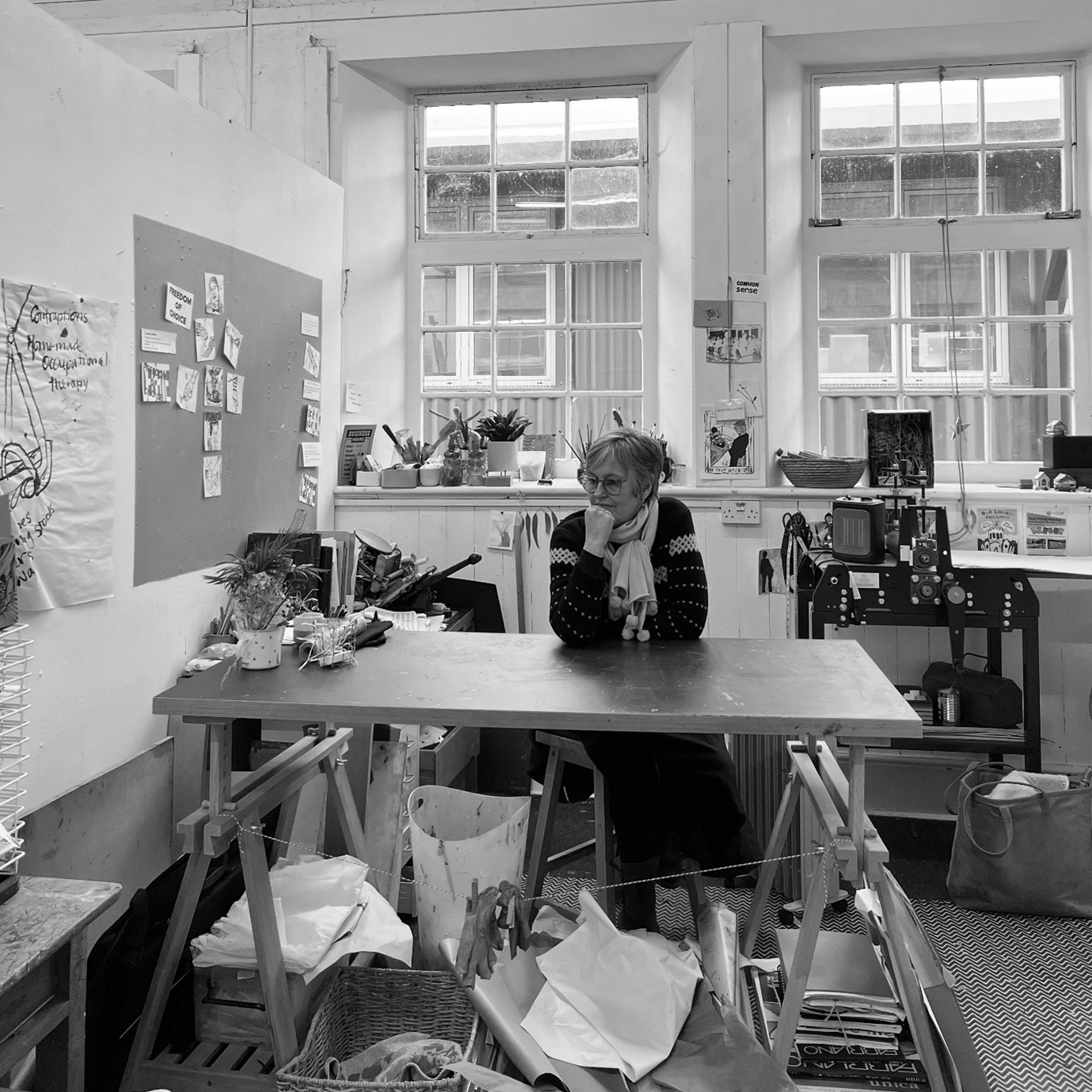 Caroline Wilkins- The Artist Making a Mark on Redruth - Krowji